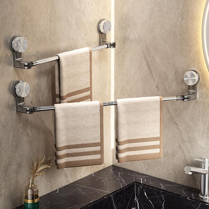 Primechoice Rotating Retractable Towel & Shoe Rack – Punch-Free Corner ...